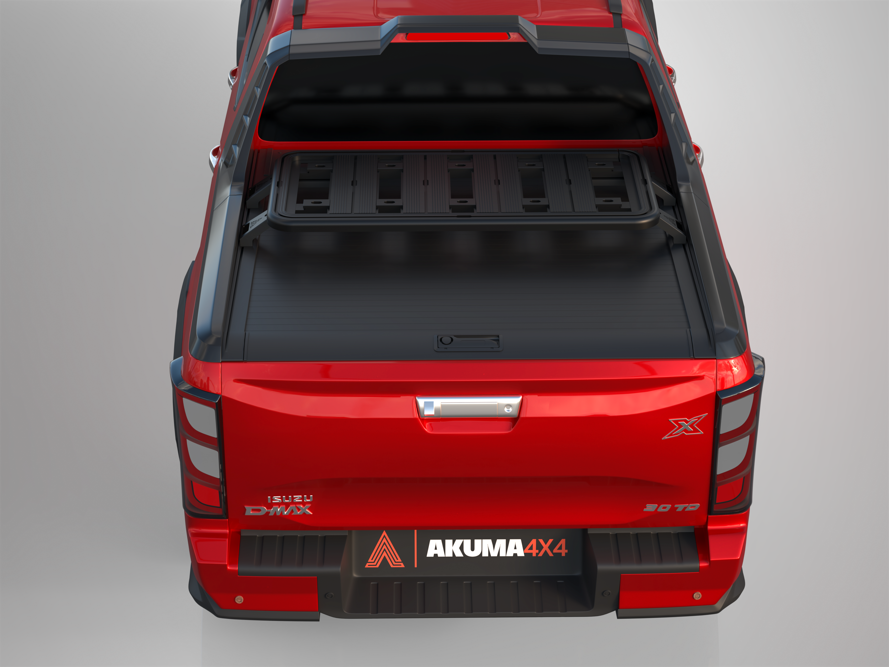 Isuzu D-Max X-Terrain - Compact Tub Rack Platform – Akuma 4x4