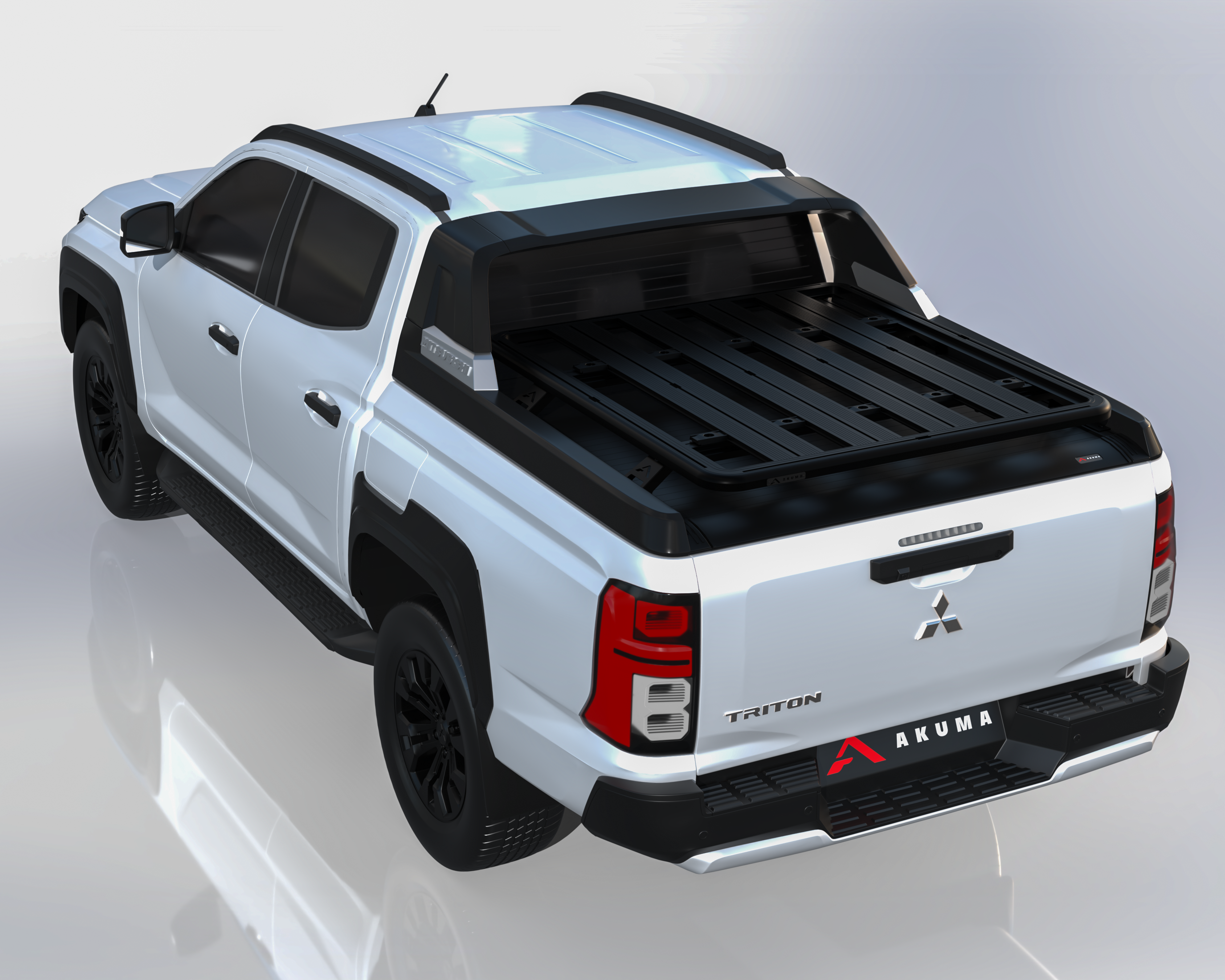 Mitsubishi Triton MV Tub Rack Platform – Akuma 4x4