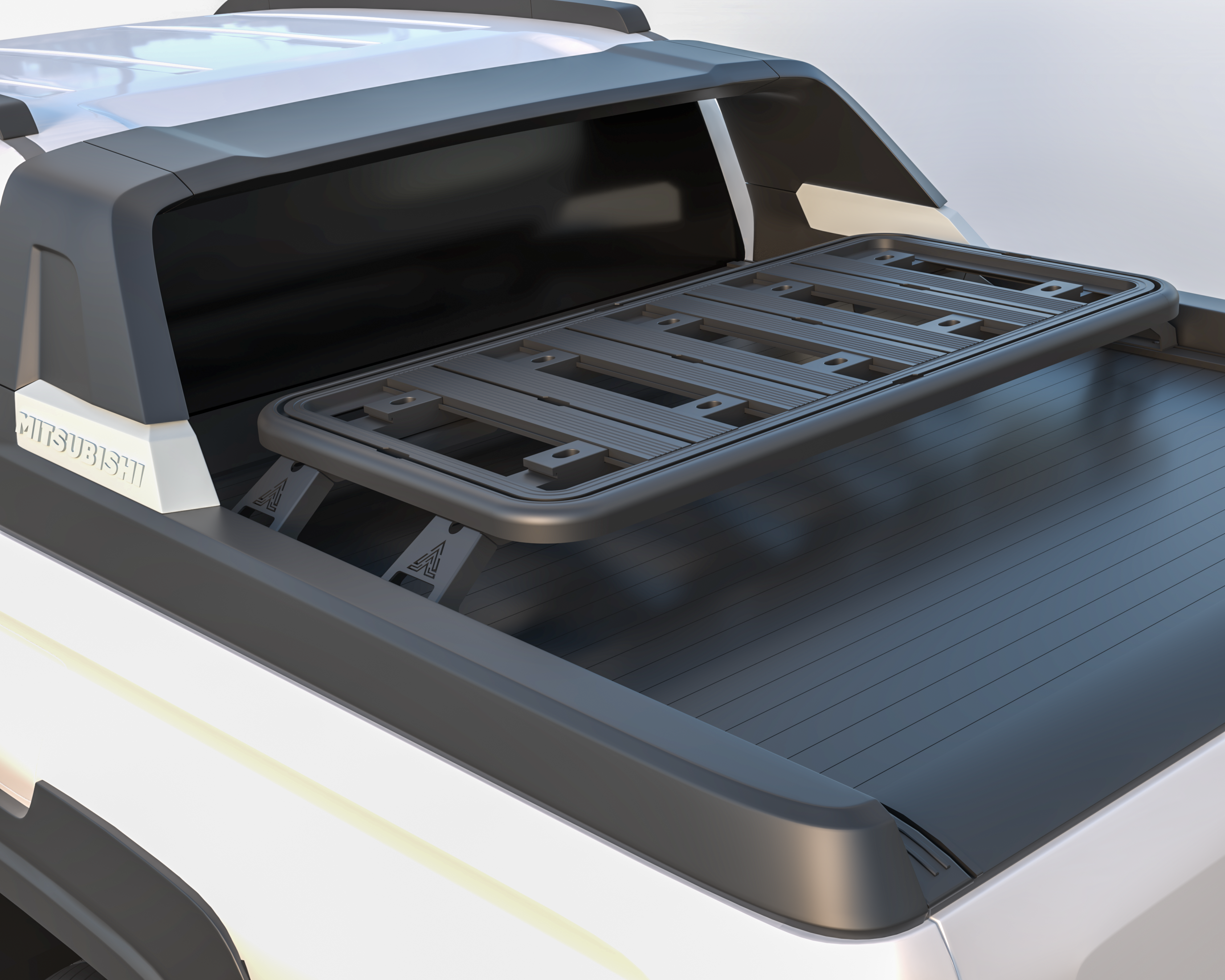 Mitsubishi Triton MV - Compact Tub Rack Platform – Akuma 4x4