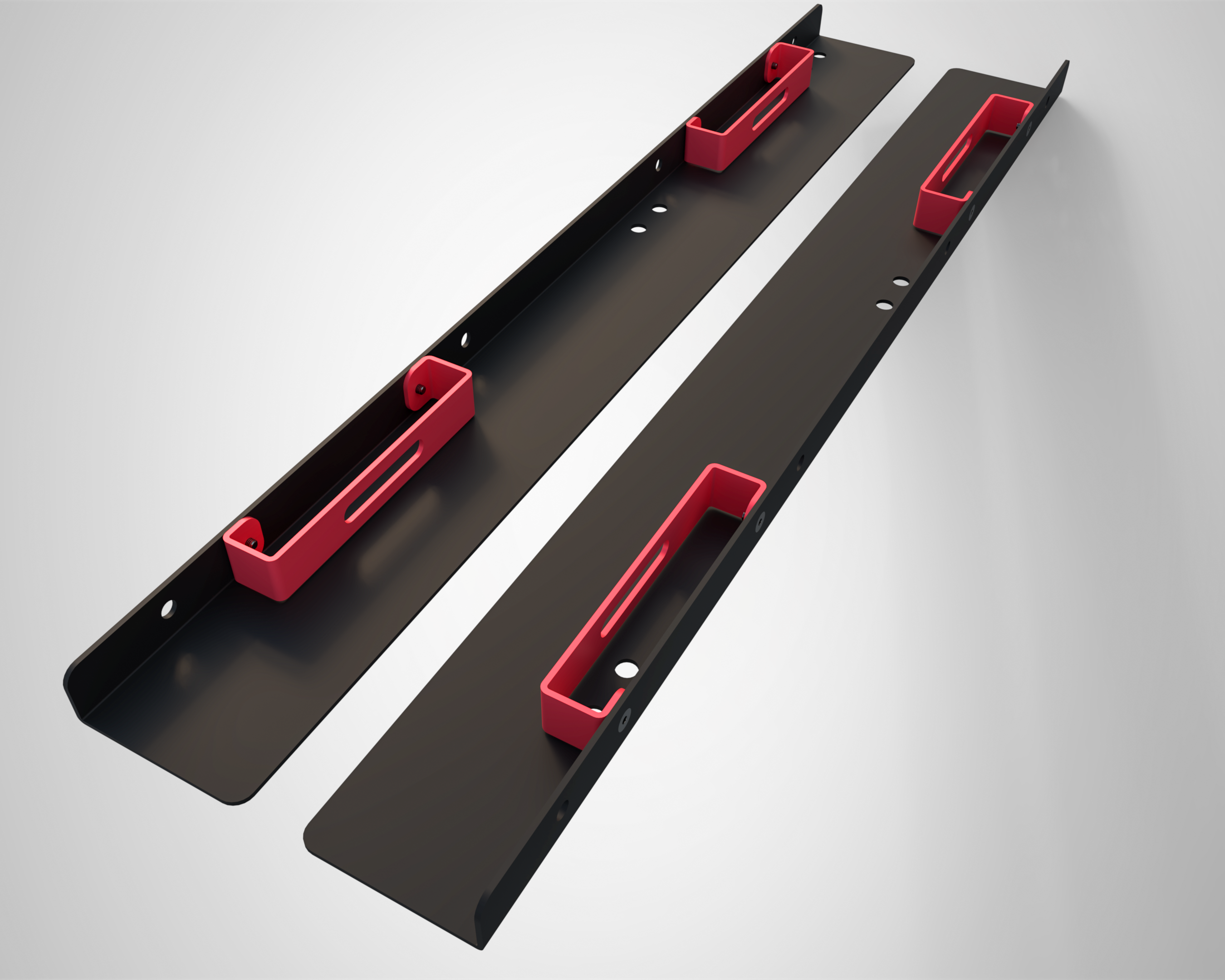 Mazda BT-50 SP Roller Shutter Support Brackets - Stainless Steel ...